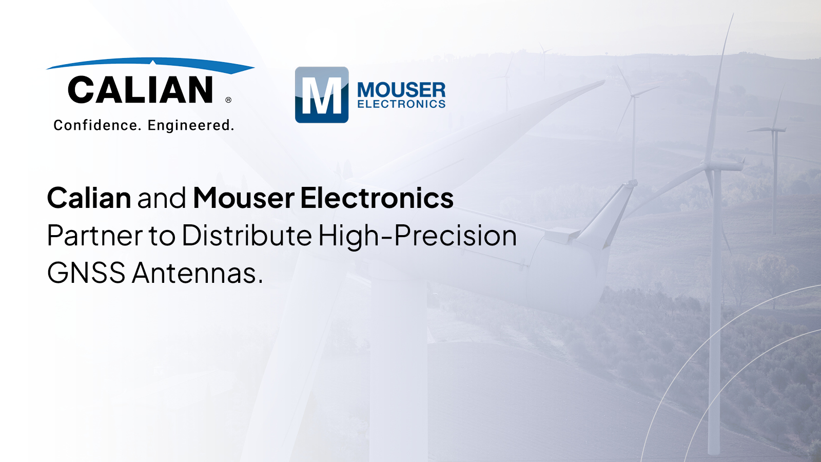 Calian GNSS Ltd. Announces Global Distribution Agreement with Mouser Electronics, a TTI ...