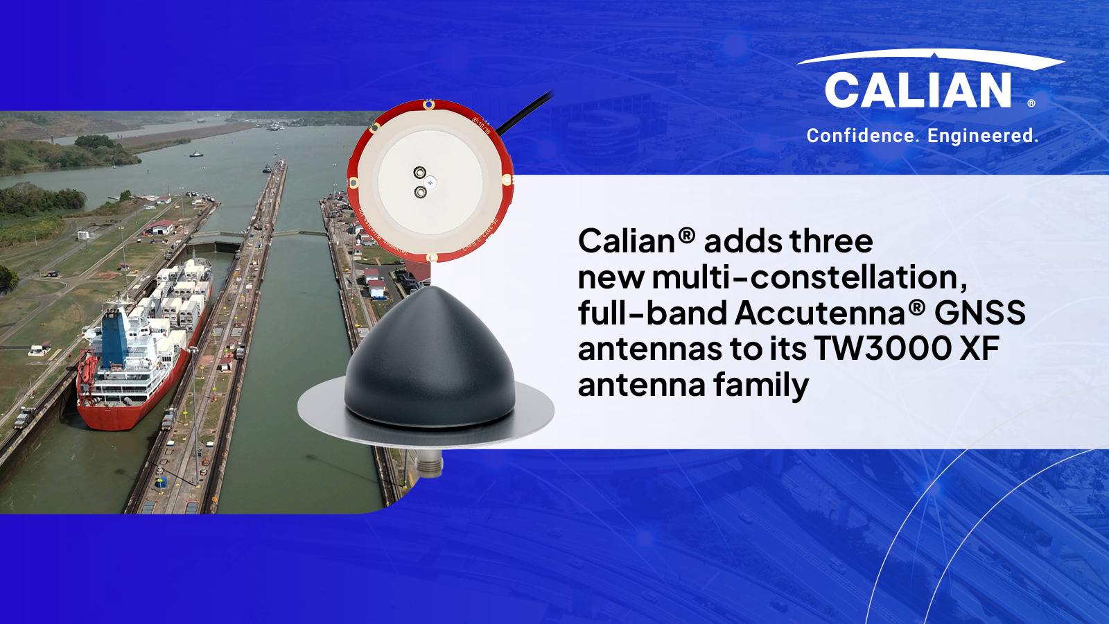 Calian adds three new multi-constellation, full-band Accutenna® GNSS antennas to its TW3000 XF ...