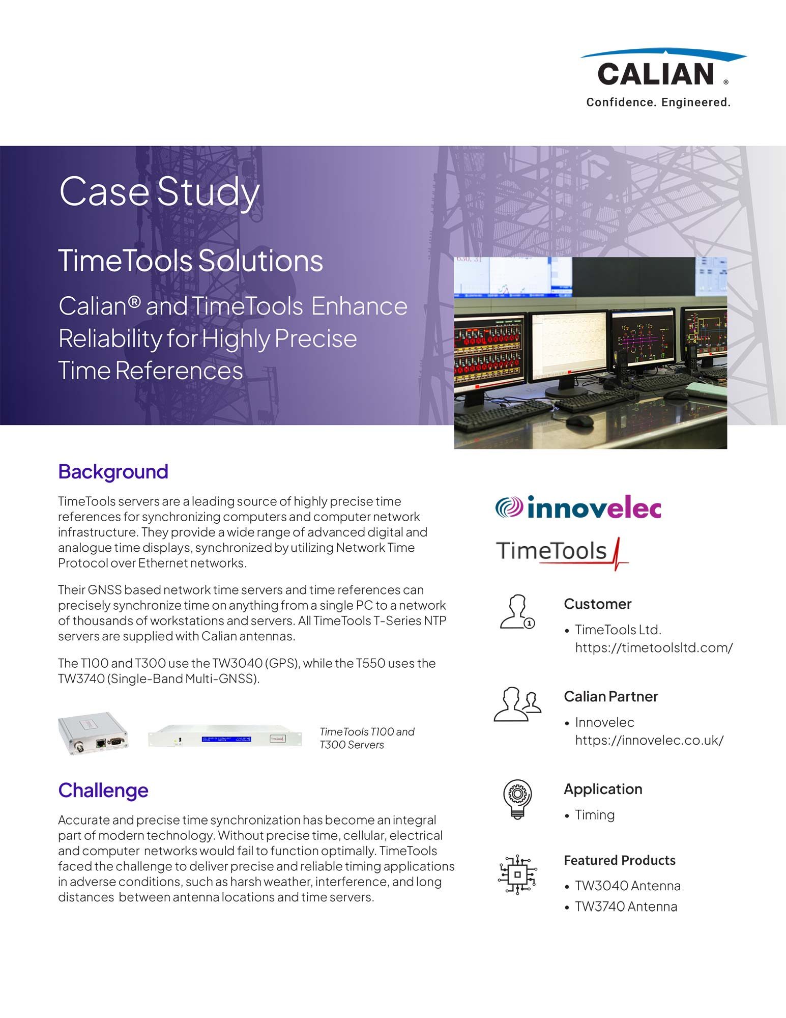 Calian® and TimeTools Enhance Reliability for Highly Precise Time ...