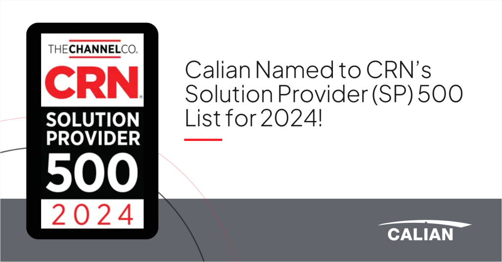 Calian figure sur la liste des 500 fournisseurs de solutions de CRN ...