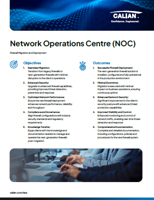 Network Operations Centre - Firewall Migration and Deployment - Resources