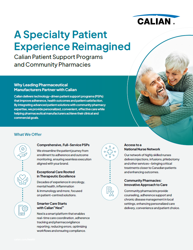 Patient support programs - Calian Health